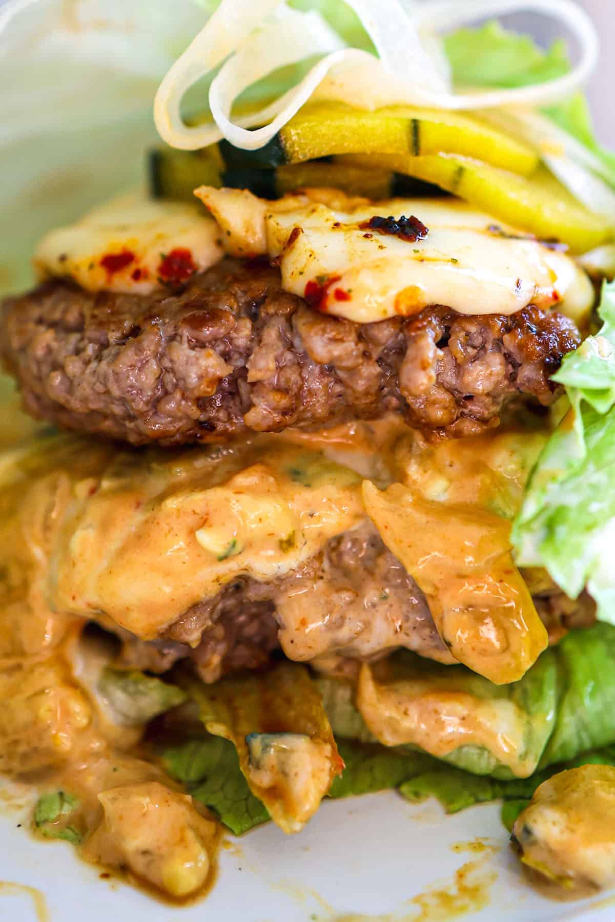 Classic Simple Cheeseburgers - love & harvest